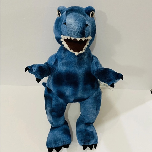 Toys | Bab Build A Bear Blue Trex Dinosaur 17 Plush Toy Stuffed Animal ...